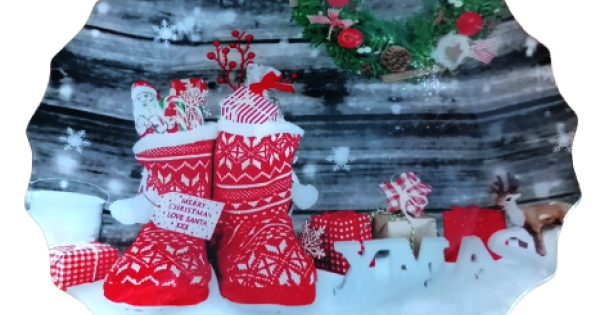 Коледна чиния - стилно допълнение за вашата празнична маса